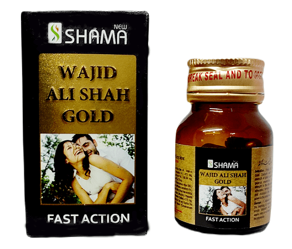 Wajid Ali Shah Gold Capsules10 | Best For Vigour & Vitality - HERBALKART