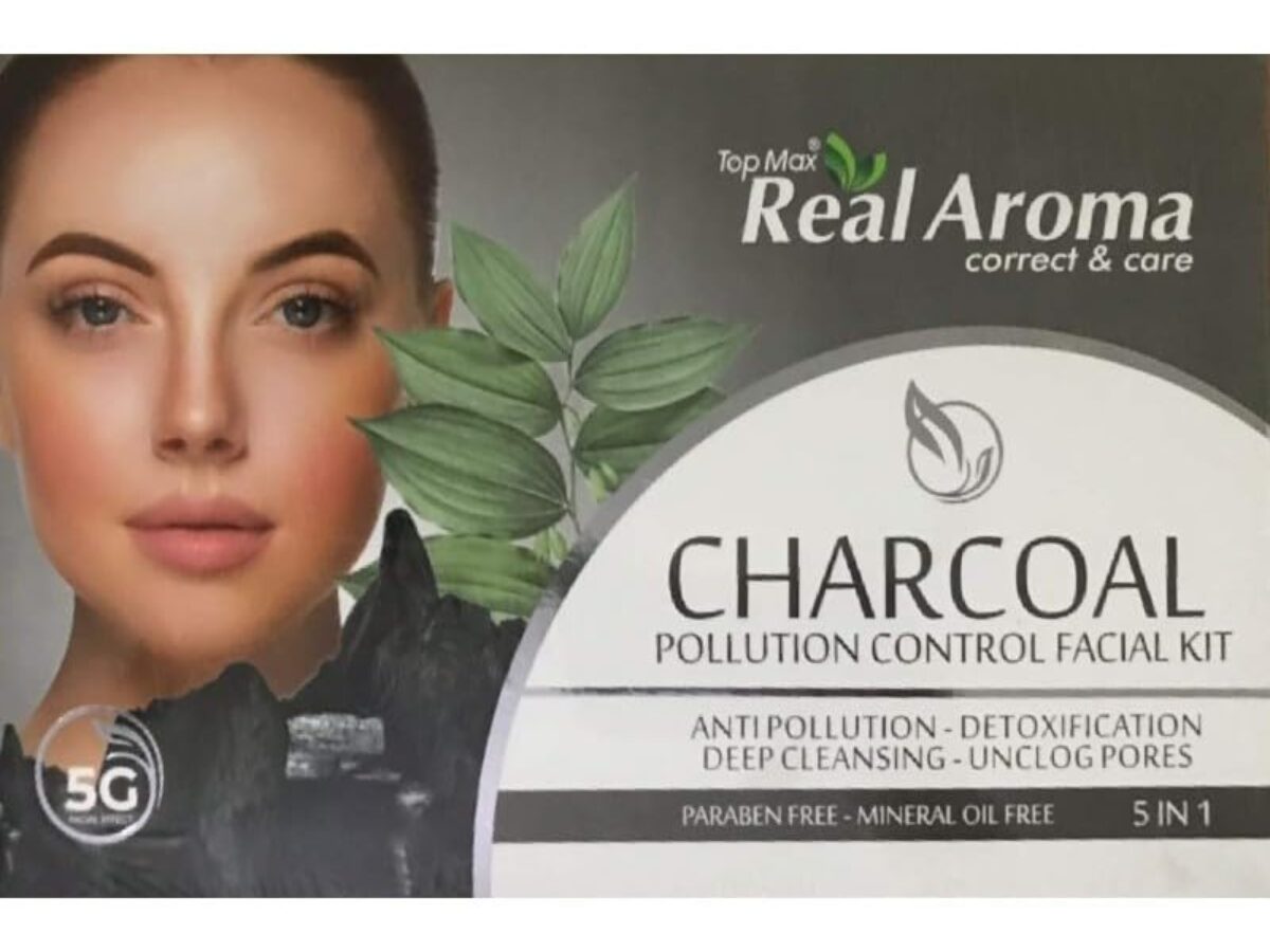 Real Aroma Facial Kit Charcol 700 Gm Best Price HERBALKART